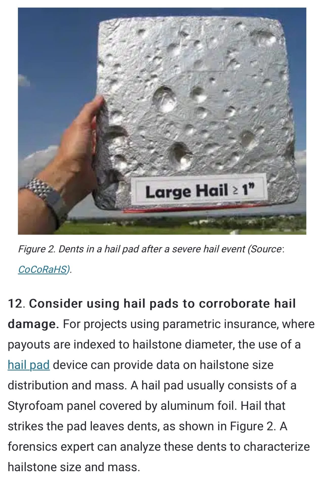 Stow, stow, stow against hail - Commercial Solar Guy